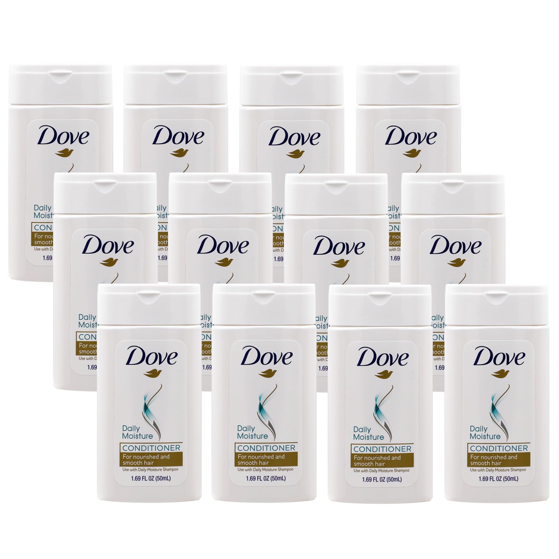 Dove Conditioner, Daily Moisture, Nourishing System for Smooth Hair, 12 ...