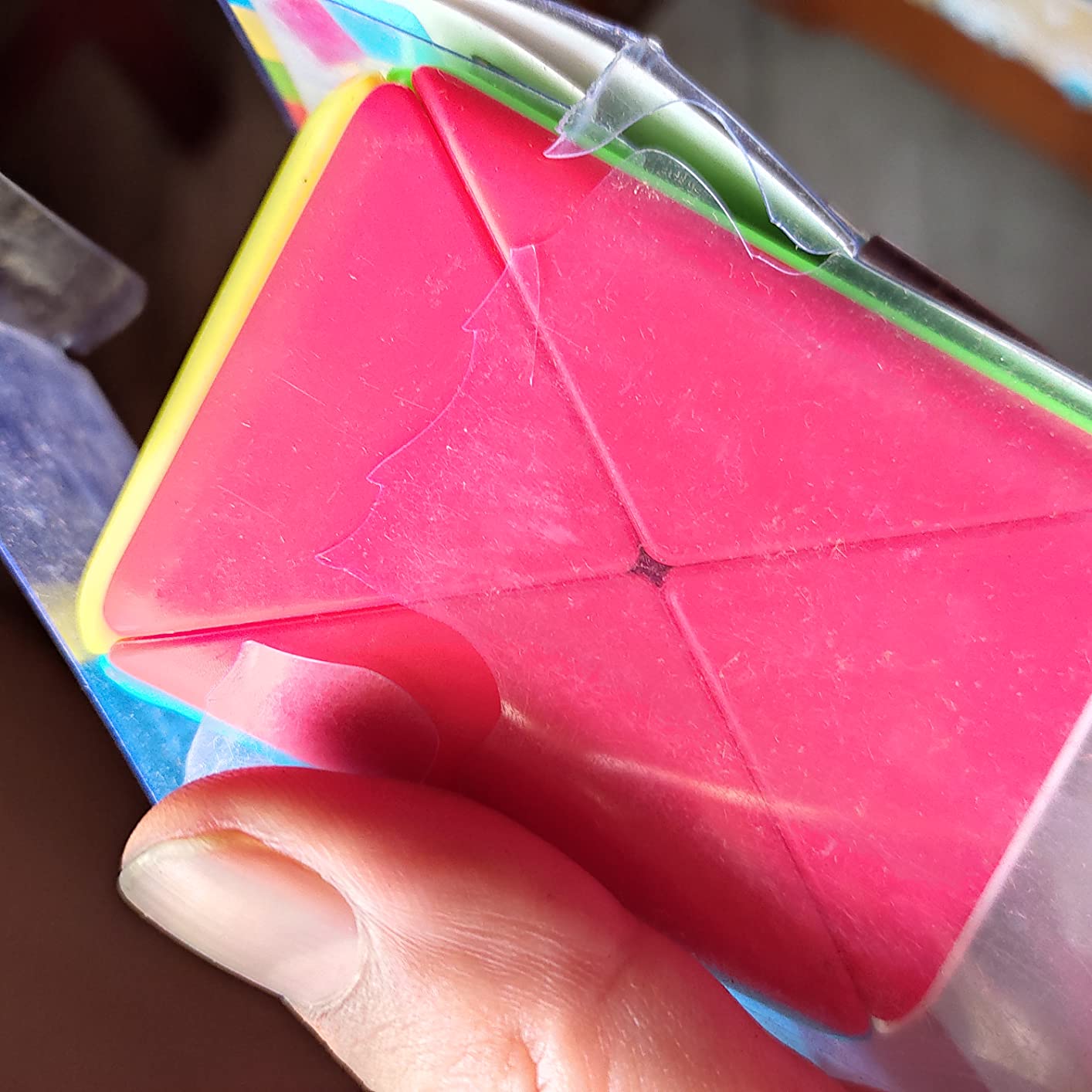 D ETERNAL MoYu Stickerless Container Cube Puzzle pack of 1 : Amazon.in ...