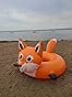 FLOAT-EH Fox Pool Float for Adults - Beach Floats are Thick, Durable ...