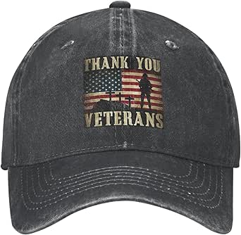 Thank You Veterans Hat Memorial Day Hats Military Soldiers Veterans ...