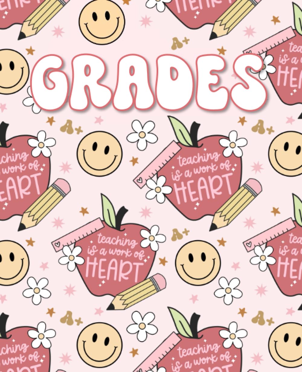 Amazon.com: Teacher Grade Book | Cute Notebook for Teachers to Track ...