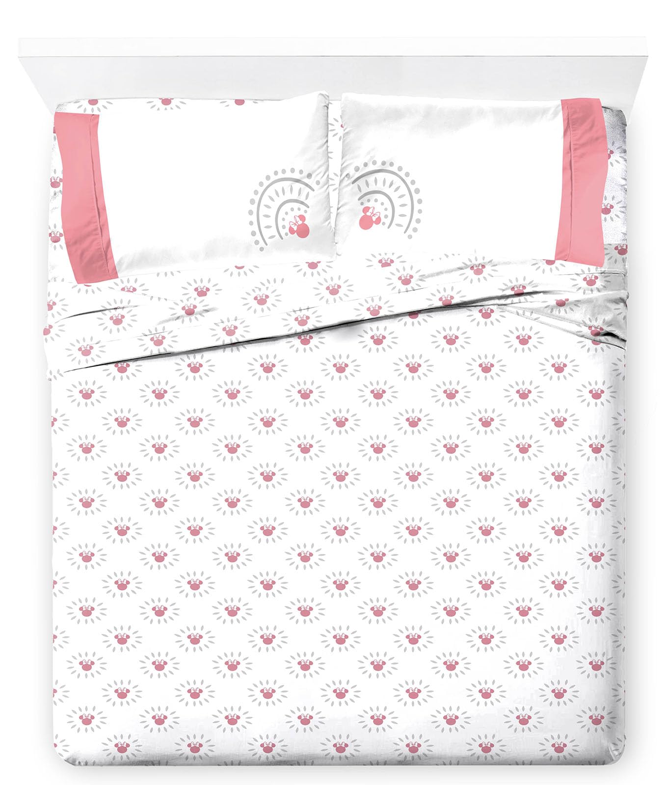 Amazon.com: Jay Franco Disney Minnie Mouse King Sheet Set - Super Soft ...