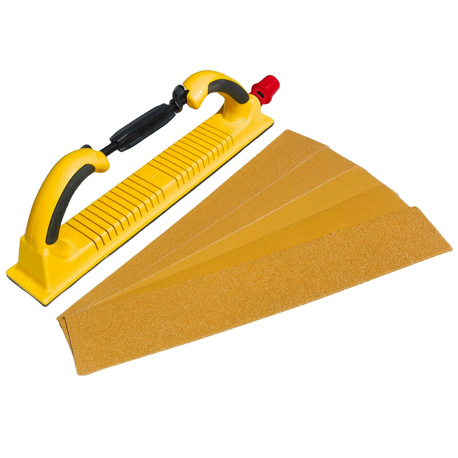 Adjustable Longboard Hand Sanding File Block with Hook & Loop Backing ...