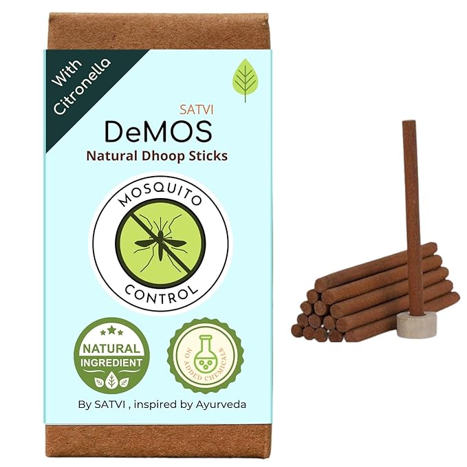Demos Citronella | Demos Mosquito Control Dhoop Sticks | Herbal ...