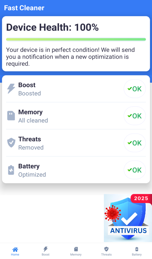 Aplicación Antivirus & Virus Cleaner For Fire Tablets – Malware ...