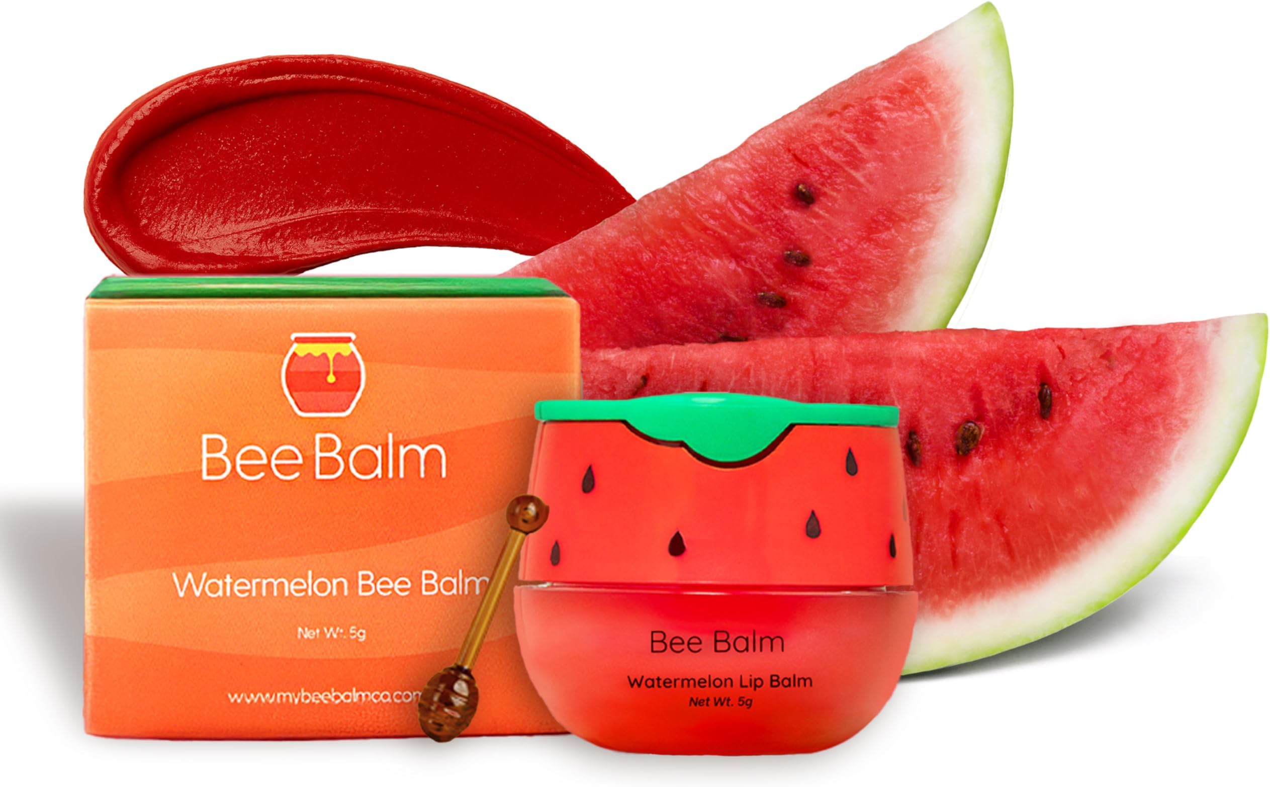 Amazon.com : Original My Bee Balm Lip Balm - Peach Hydrating Balm Honey ...