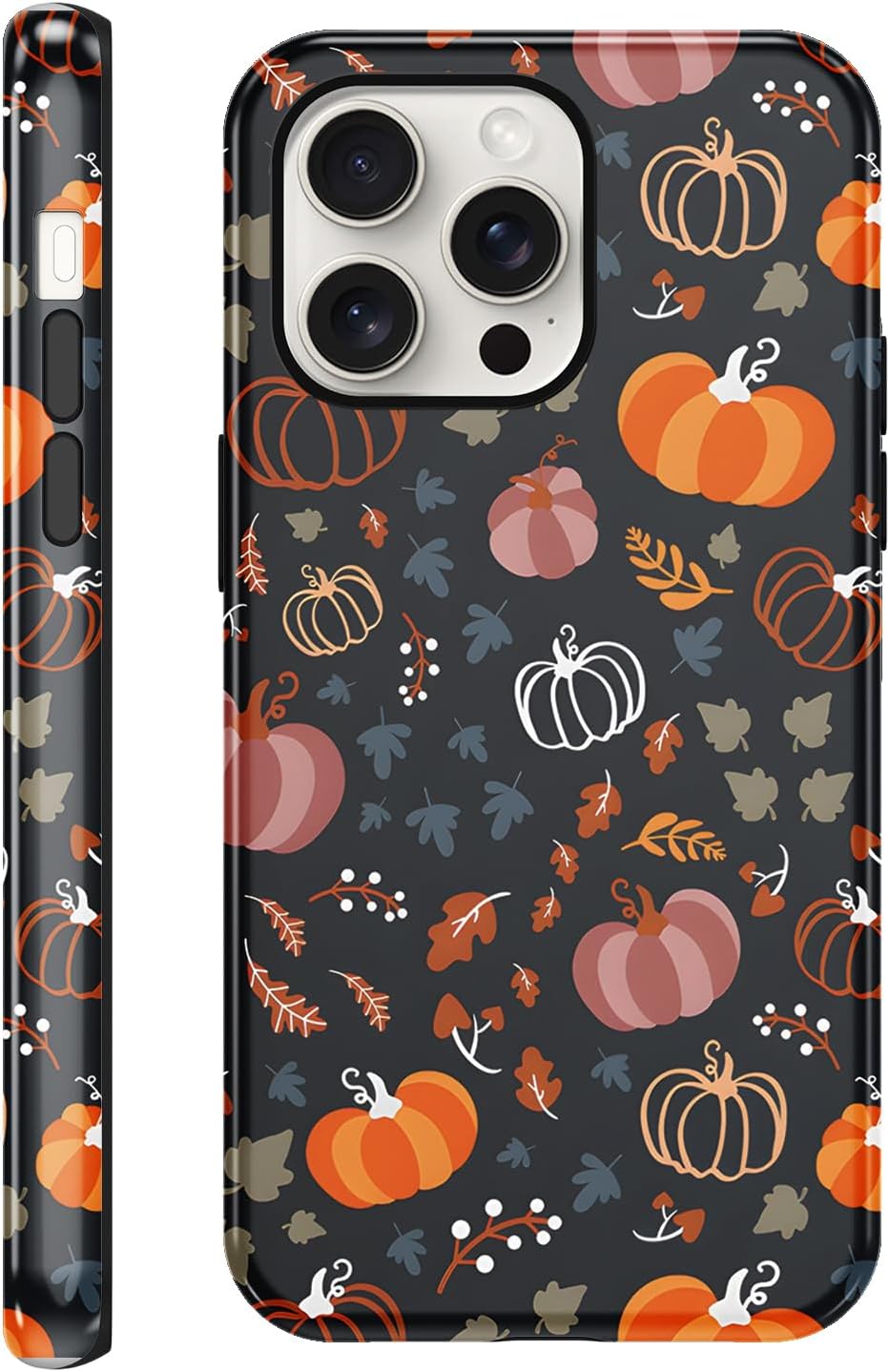 Amazon.com: Cinysnt for iPhone 15 Pro Max Halloween Case with Pumpkin ...