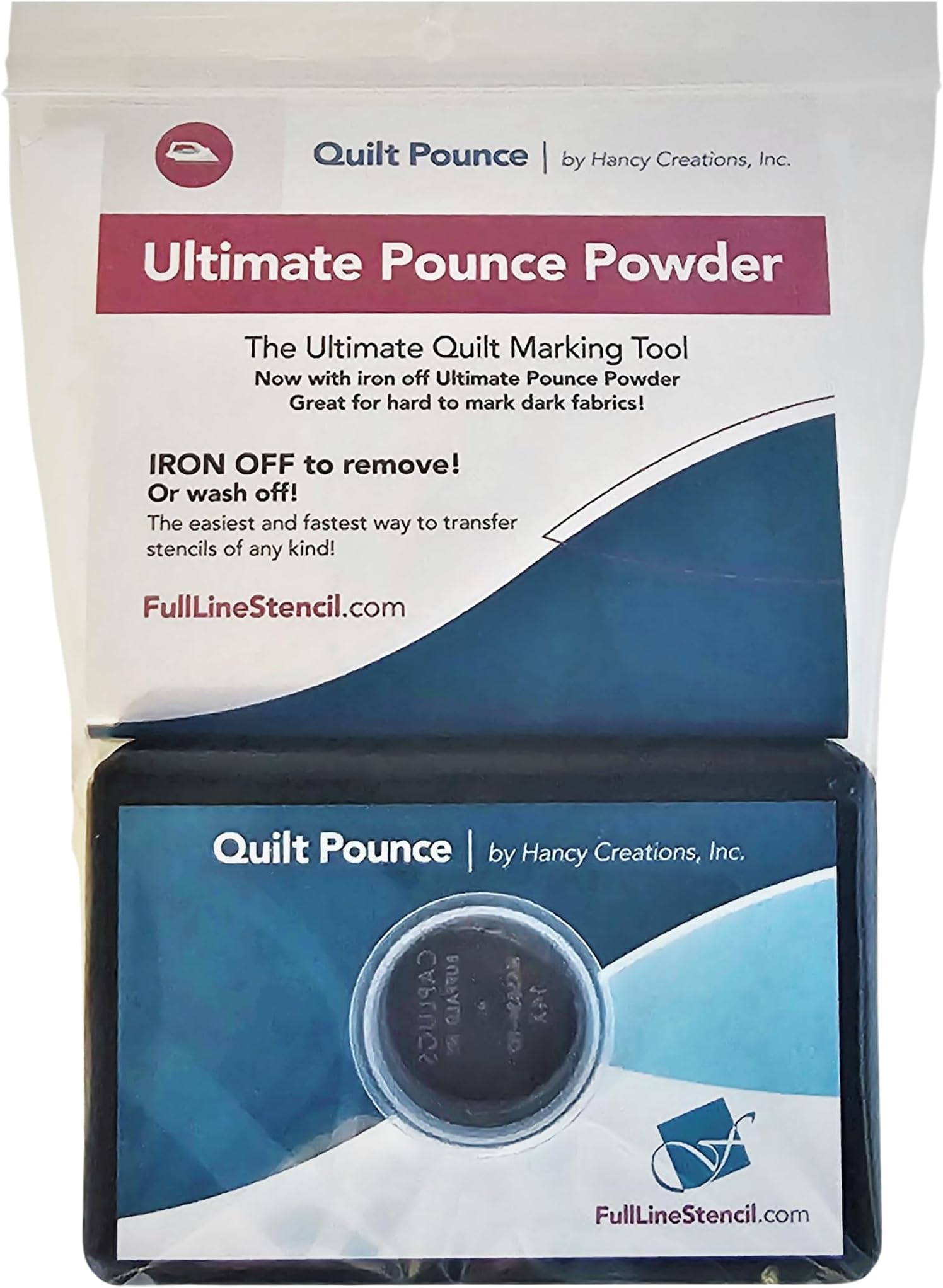 Amazon.com: Full Line Stencil - Ultimate Quilt Pounce Pad with ...