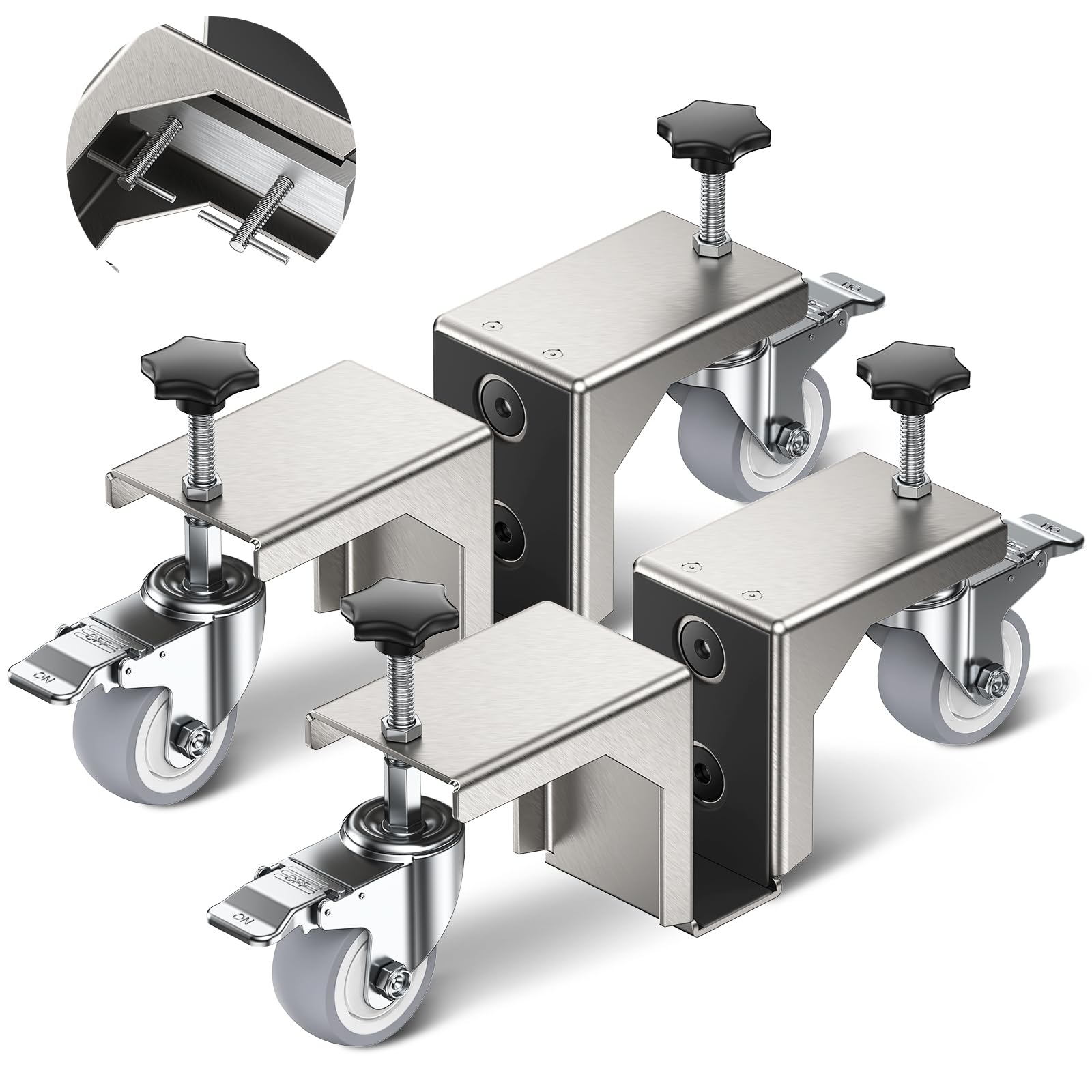 Snapklik.com : 2 Pcs Dolly, Heavy Panel Transportation And Installation ...