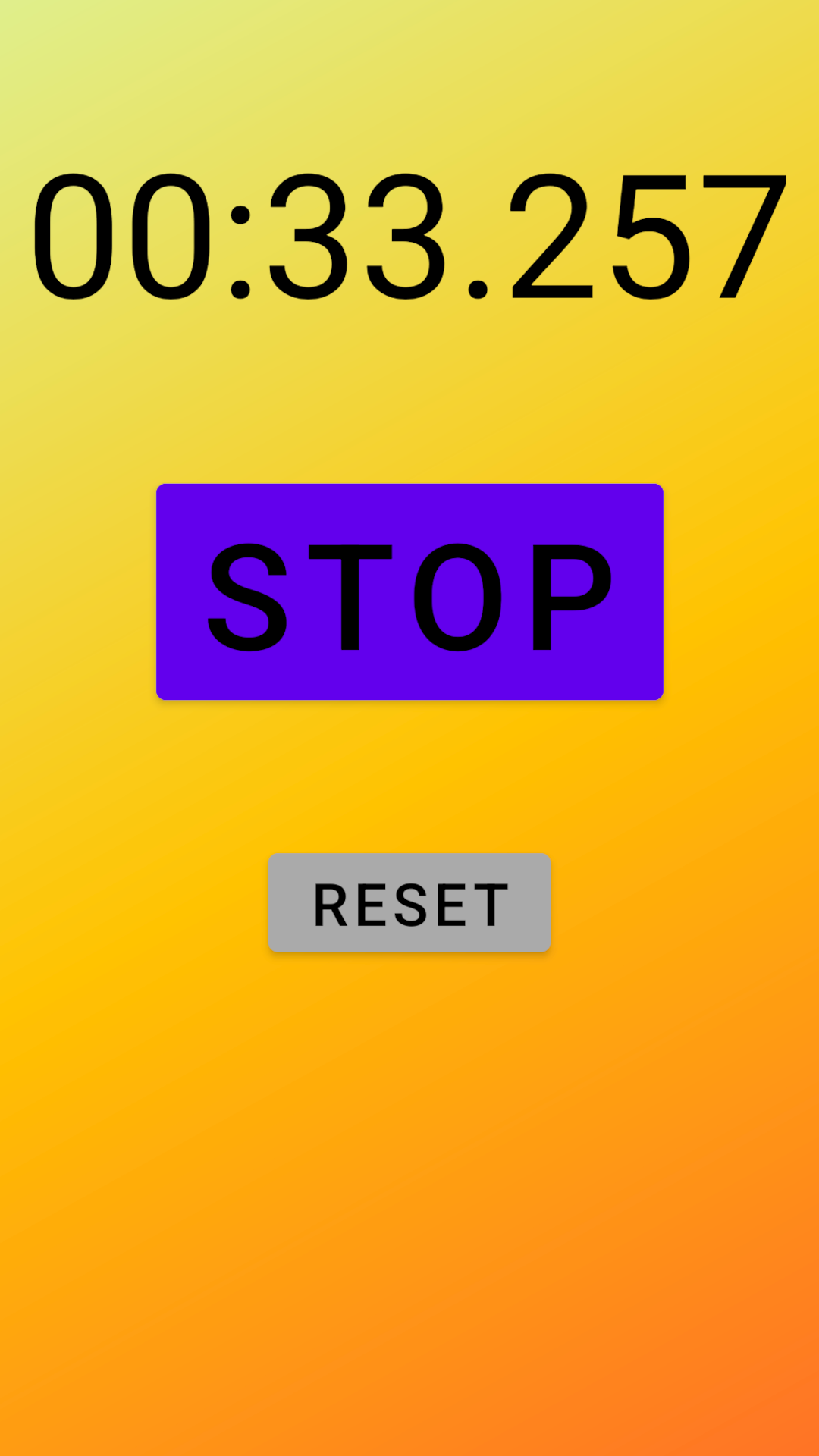 Giant Stopwatch Milliseconds - App on Amazon Appstore