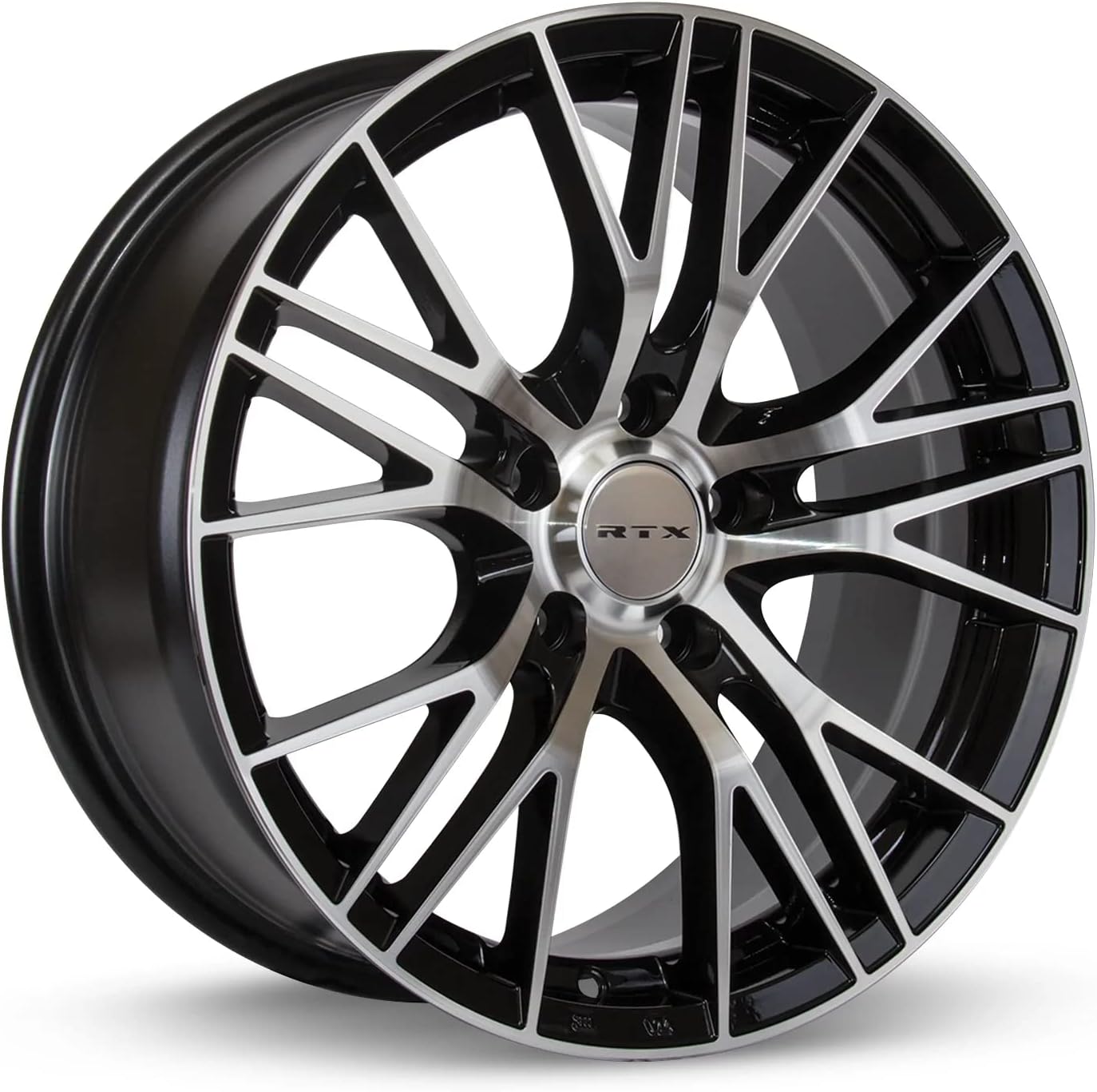 Amazon.com: RTX VERTEX Custom Wheel - 17x7.5, 38 Offset, 5x105 Bolt ...