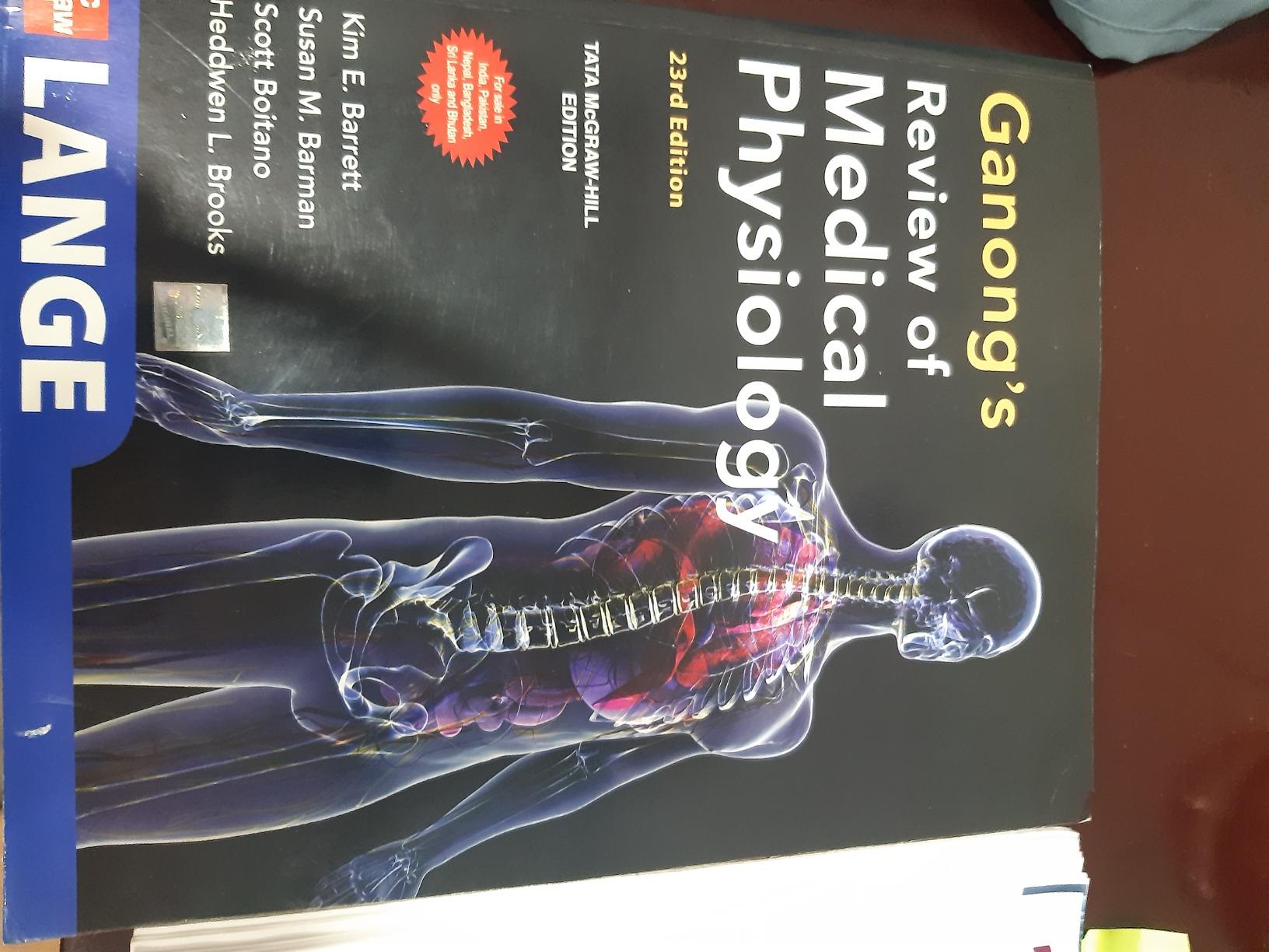 Buy Ganong's Review of Medical Physiology Book Online at Low Prices in ...