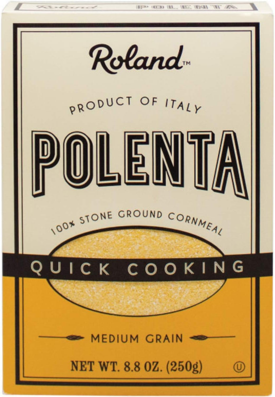 Amazon.com : Roland Foods Fine Grain Yellow Polenta From Italy ...