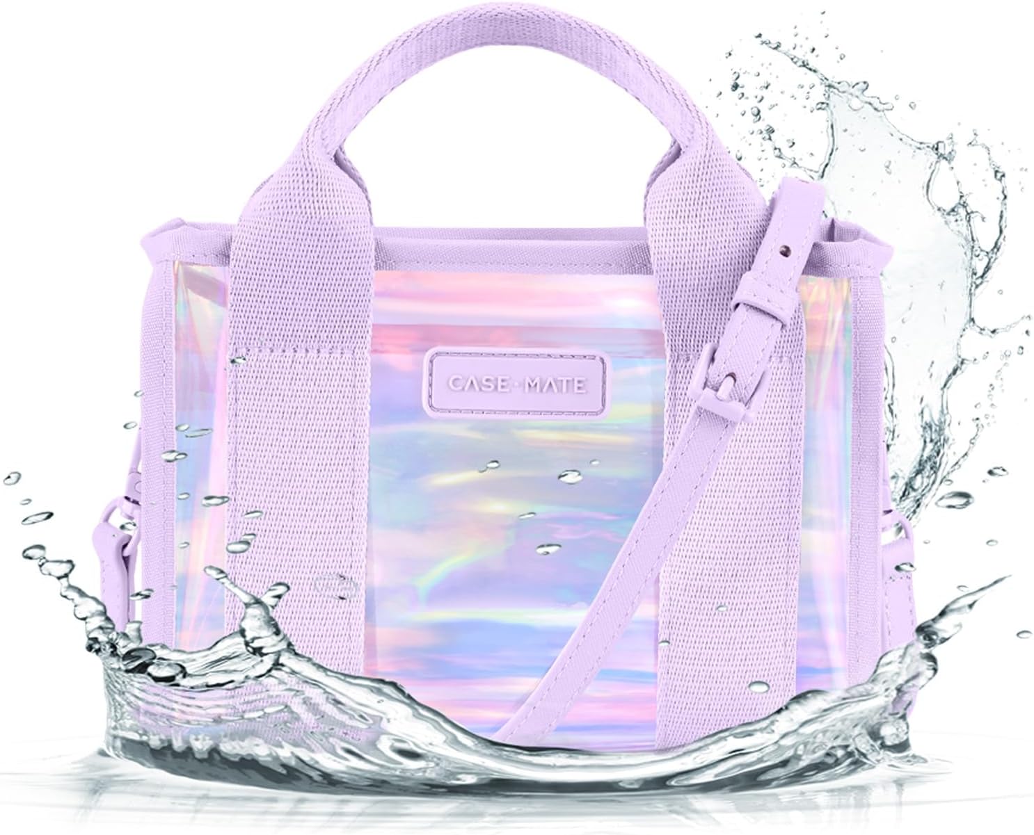 Amazon.com: Case-Mate Purple Paradise Mini IP68 Waterproof Bucket Bag ...