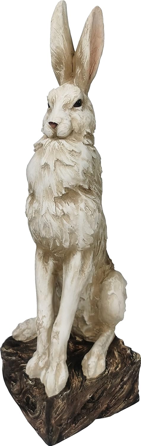 Large Size Noble Sitting Rabbit Bunny Realistic Rabbit Happy Easter ...