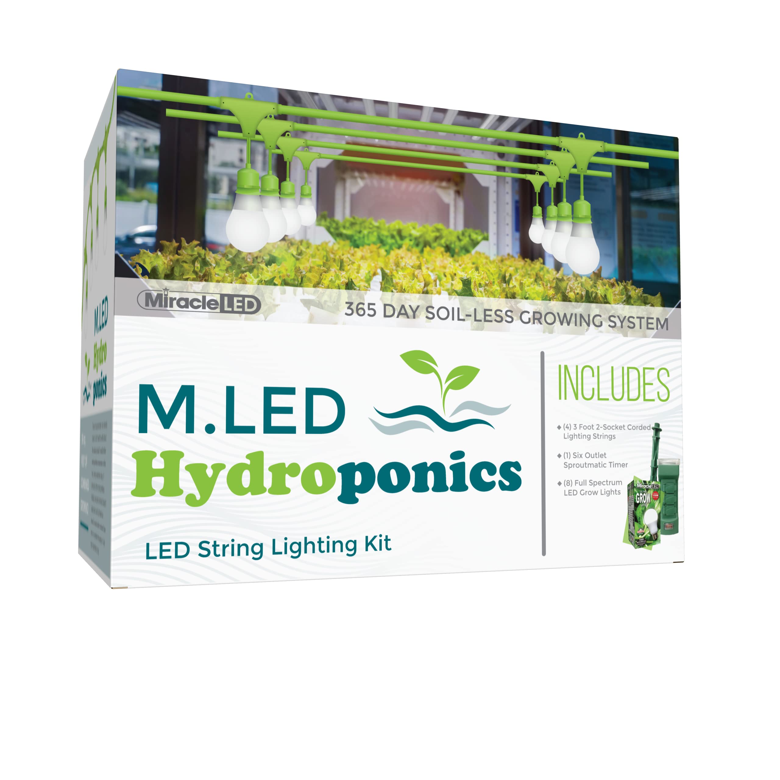 Amazon.com: Miracle LED Hydroponics LED Indoor Grow Light Kit ...