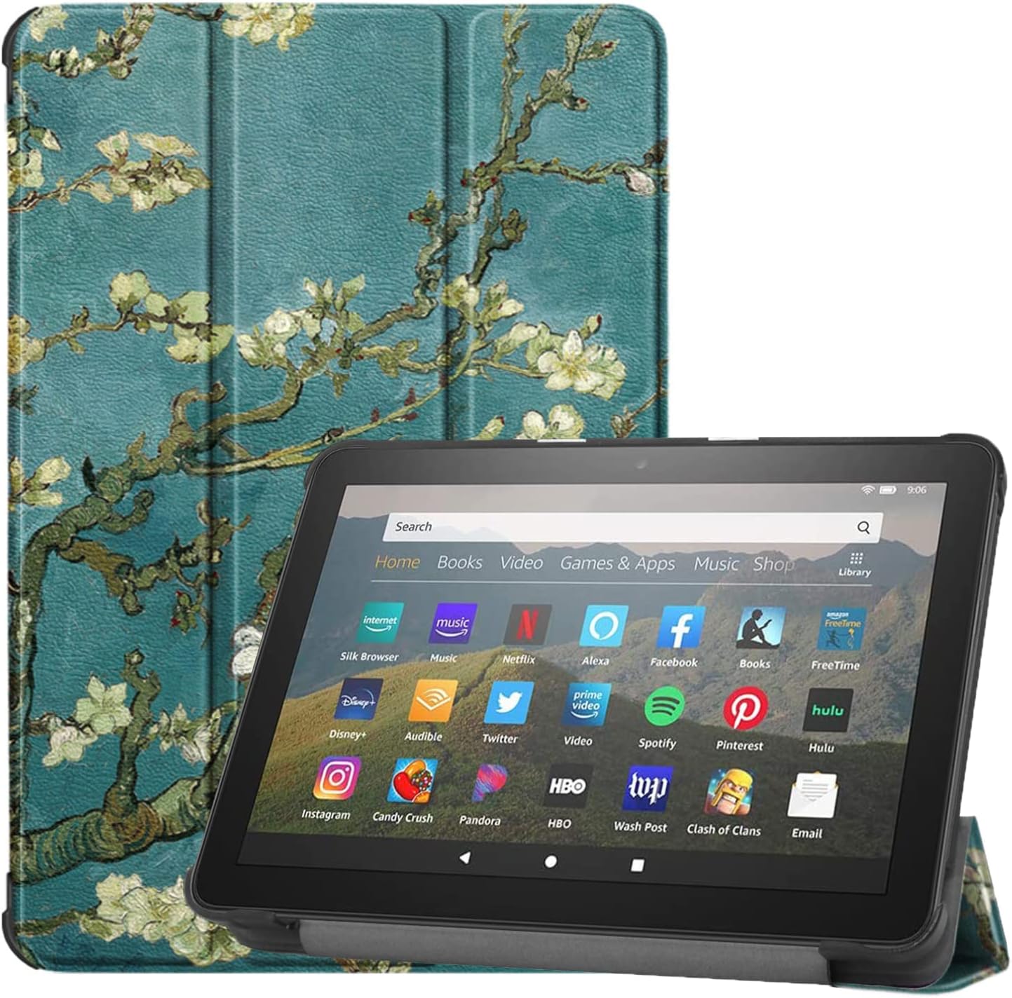 Amazon.com: 2024 New Feri 8in Tablet Case (12th Generation), Wyhfyh ...