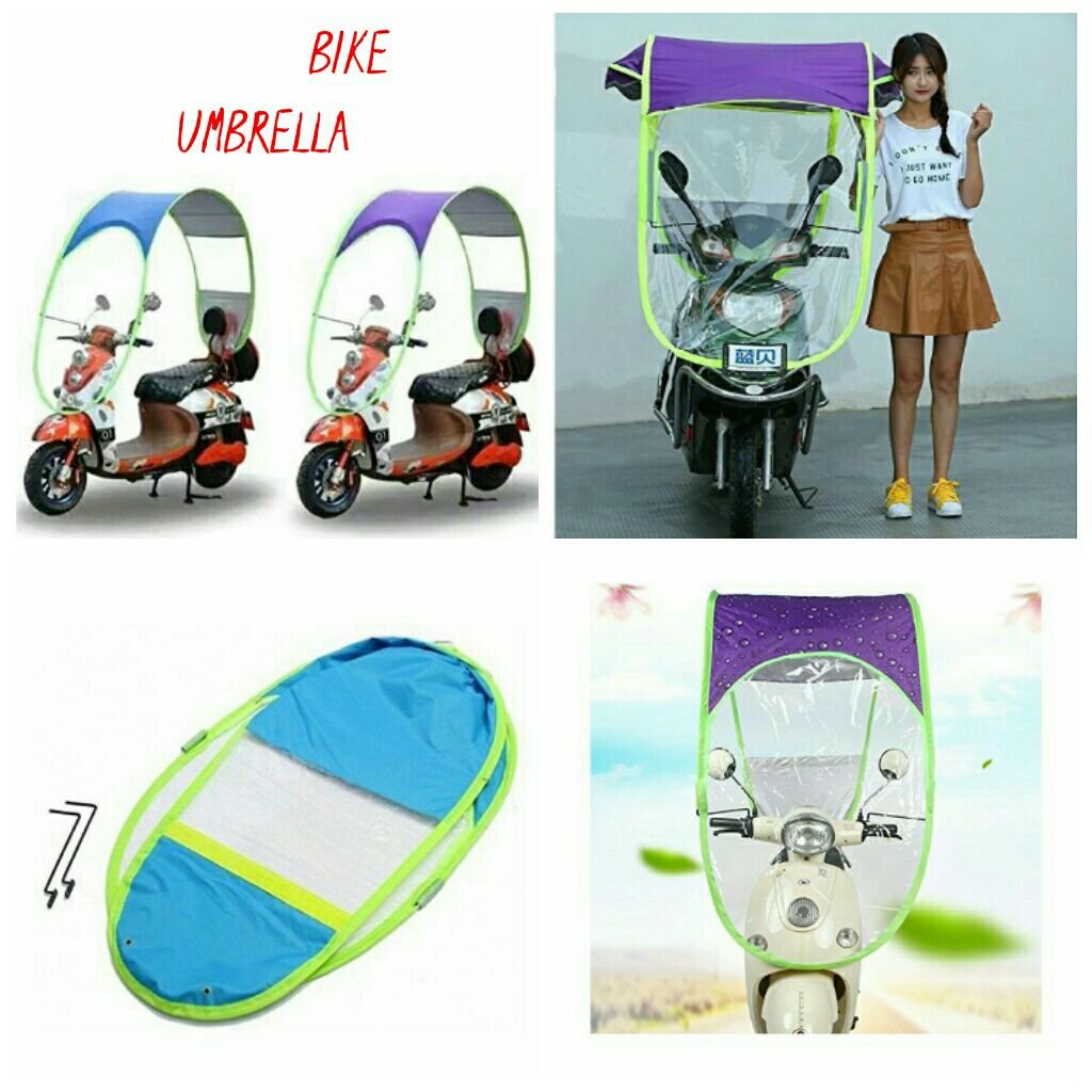 deziine Universal Folding Waterproof Scooter Bike Sunroof Cover for All ...