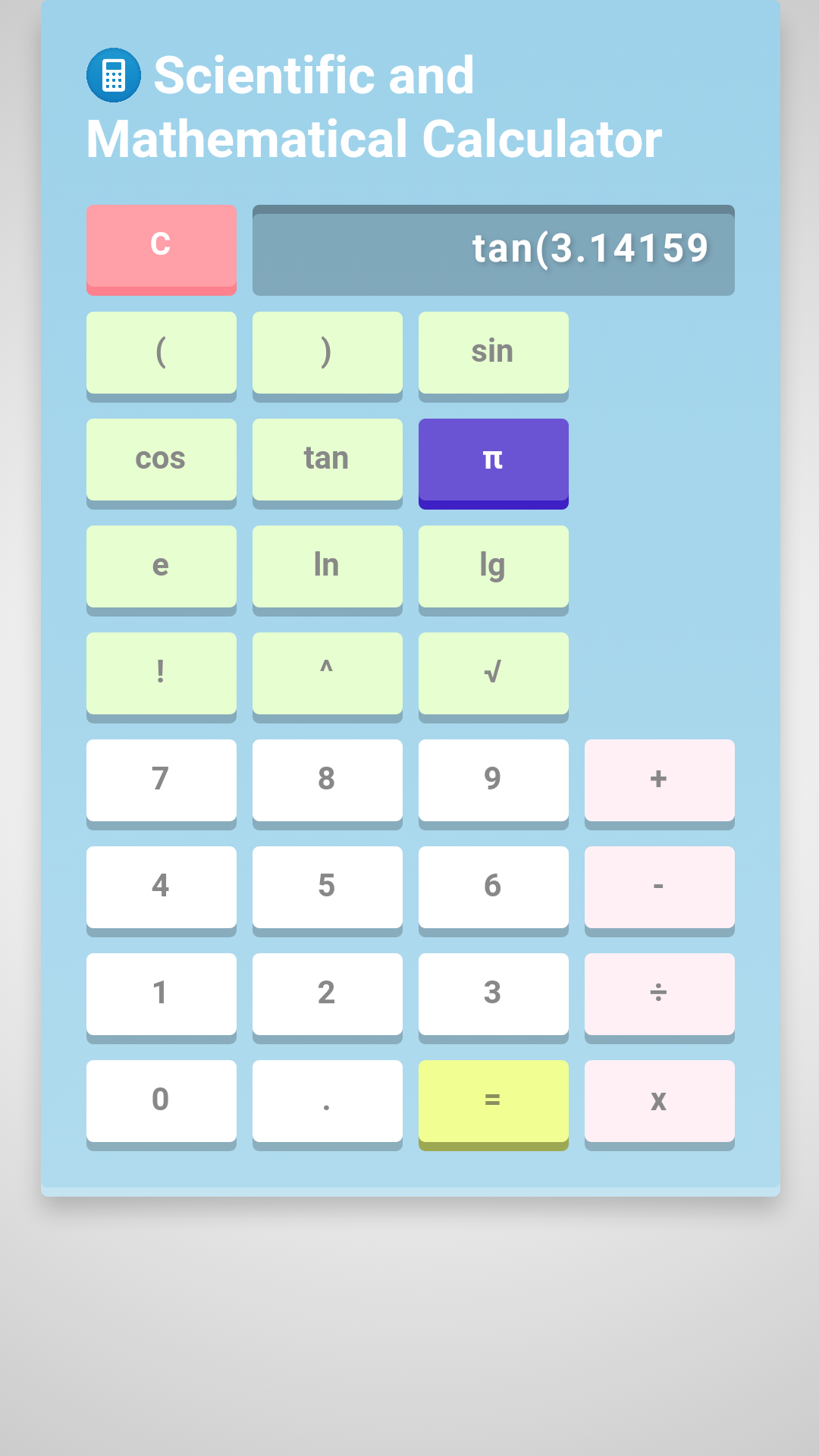 Scientific and Mathematical Calculator:Amazon.com:Appstore for Android