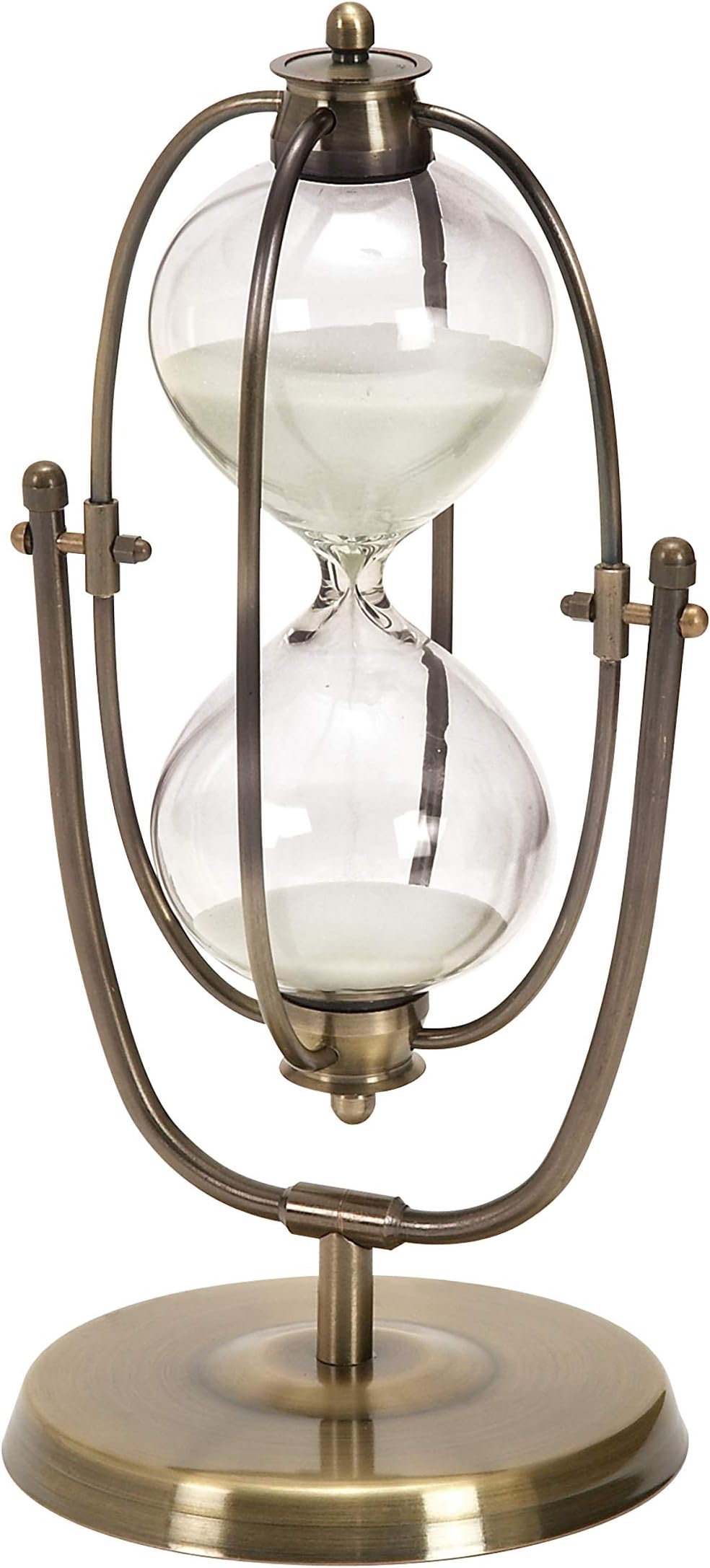 Amazon.com: 7 Nautical Brass Sand Timer Hourglass with Maritime Brass ...