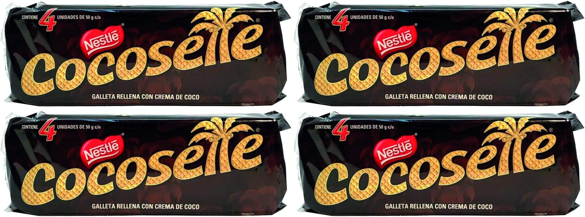 Amazon.com: Cocosette cookies pack of 16 (4 packs of 4) : Grocery ...