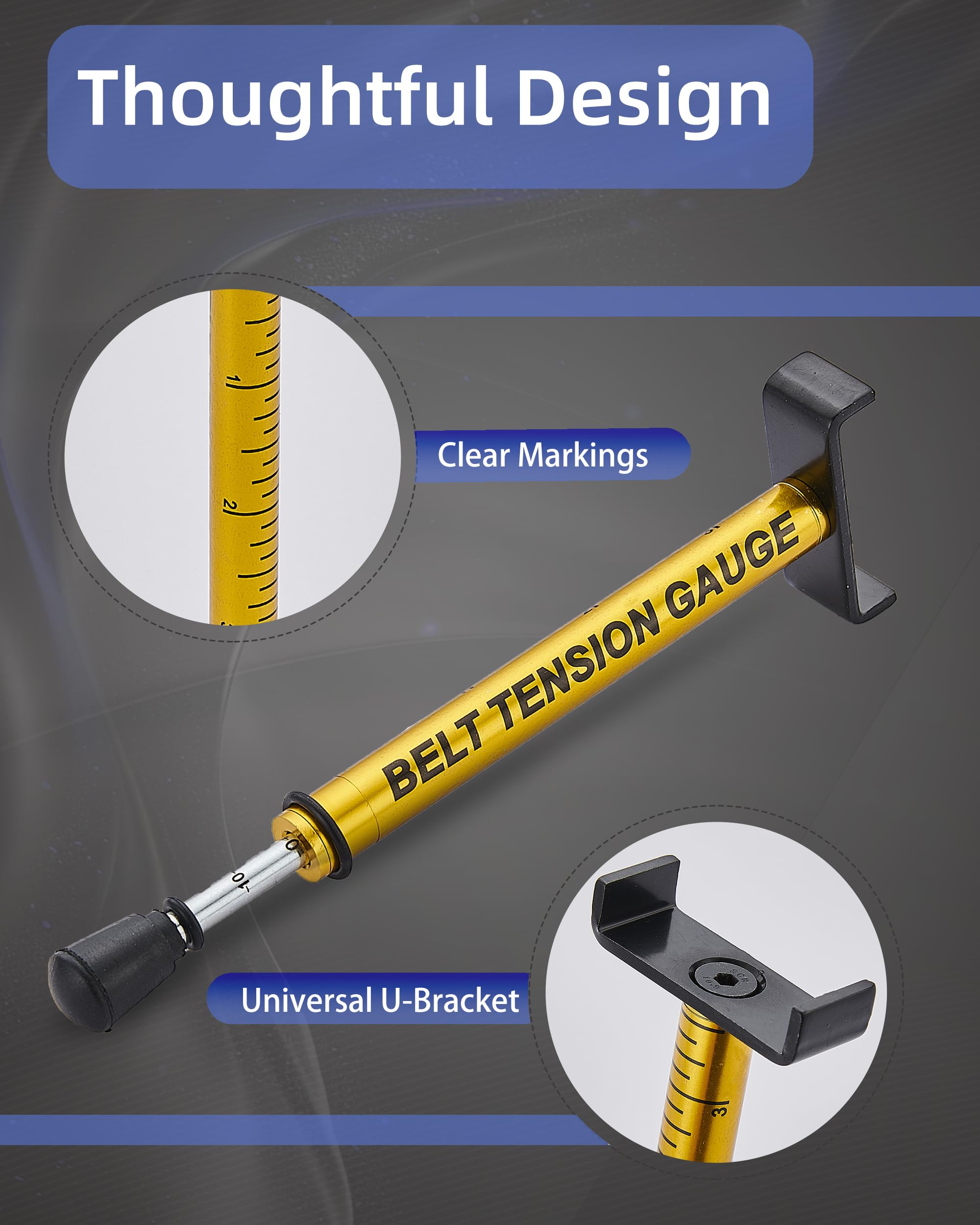Snapklik.com : Dodomes Belt Tension Gauge 10 Lb Specification Used For ...