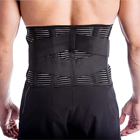 Amazon.com: Copper Joe Back Brace for Lower Back Pain Relief, Back Support Belt Men and Women ...