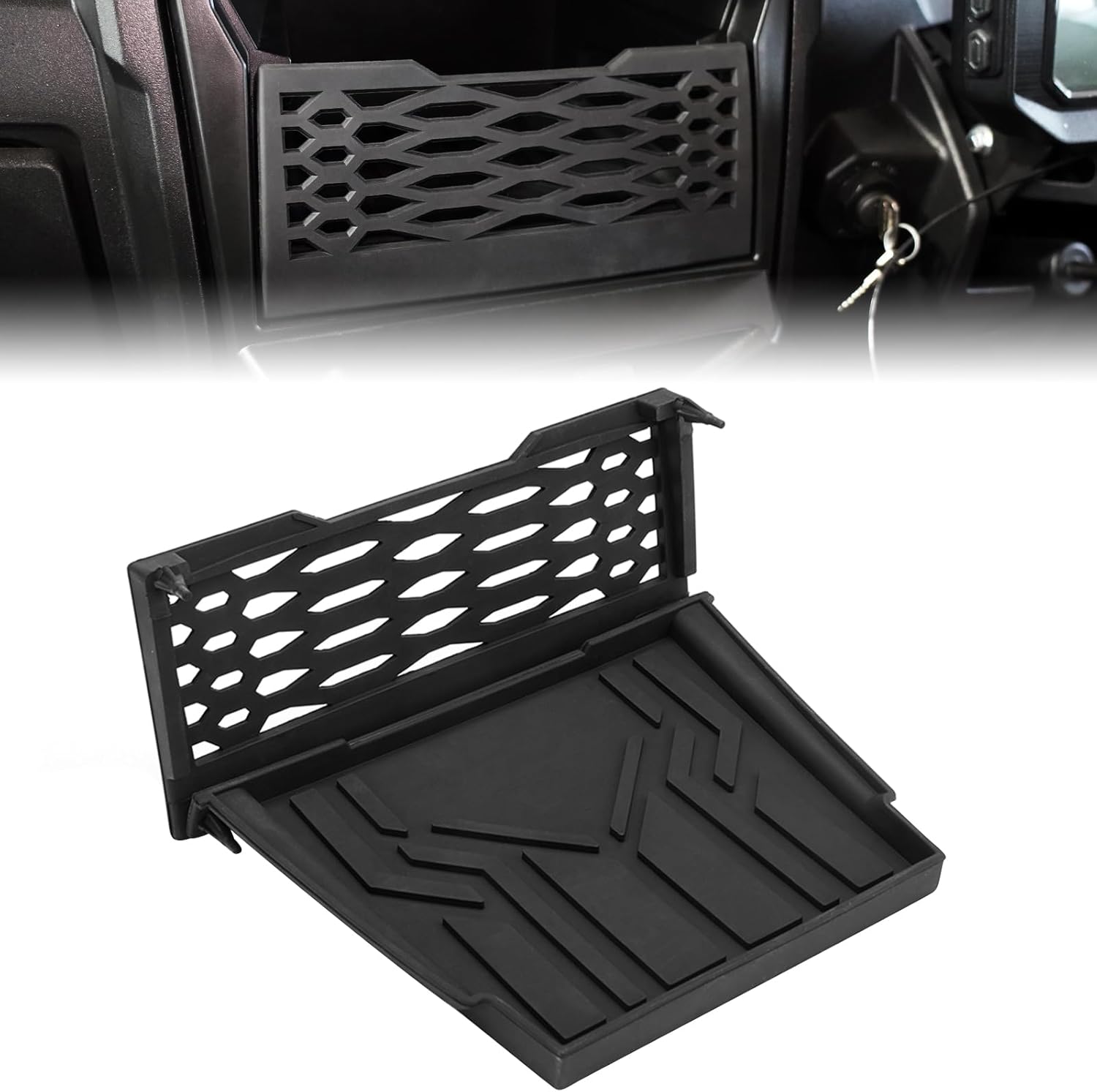 Amazon.com: KEMIMOTO UTV Dashboard Dash Net with Anti-Slip Tray ...
