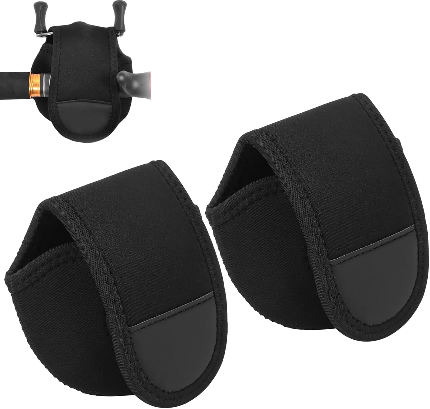 Amazon.com: Garqitwan Spinning Reel Cover, 2Pcs Fishing Reel Covers ...