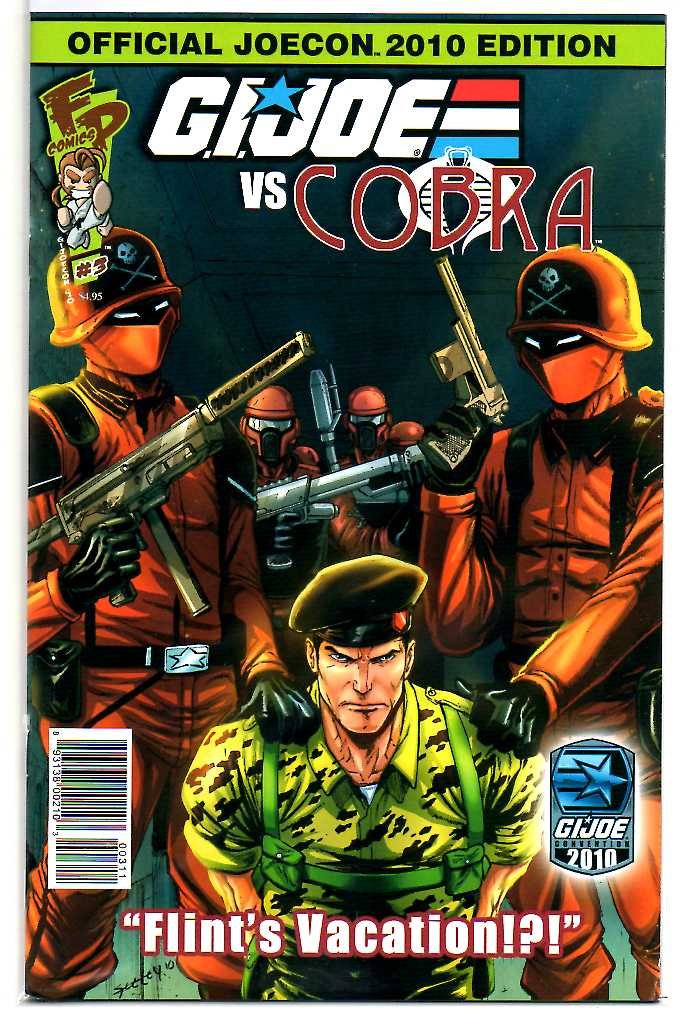 Amazon.com: GI G.I. Joe vs Cobra "Flint's Vacation" #3 2010 Joecon ...