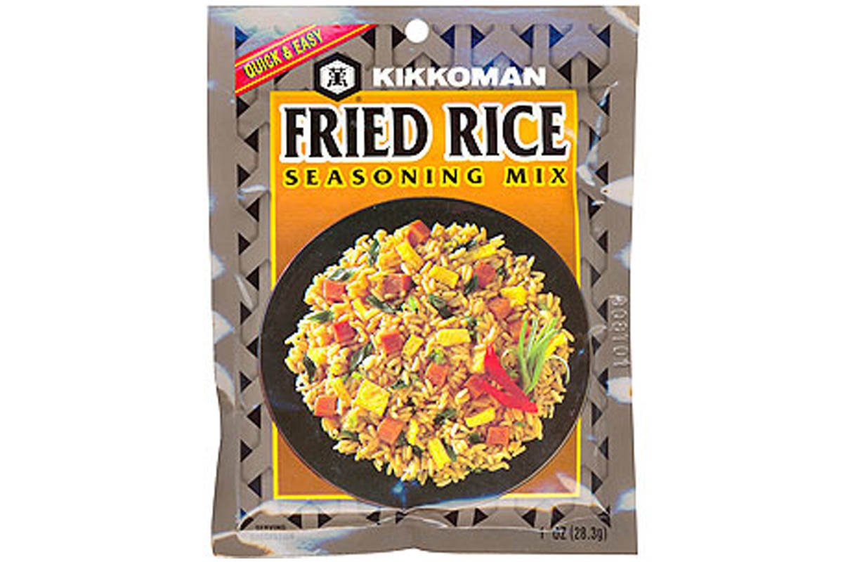 Amazon.com : KIKKOMAN MIX SSNNG FRIED RICE, 1 OZ : Packaged Rice Dishes ...