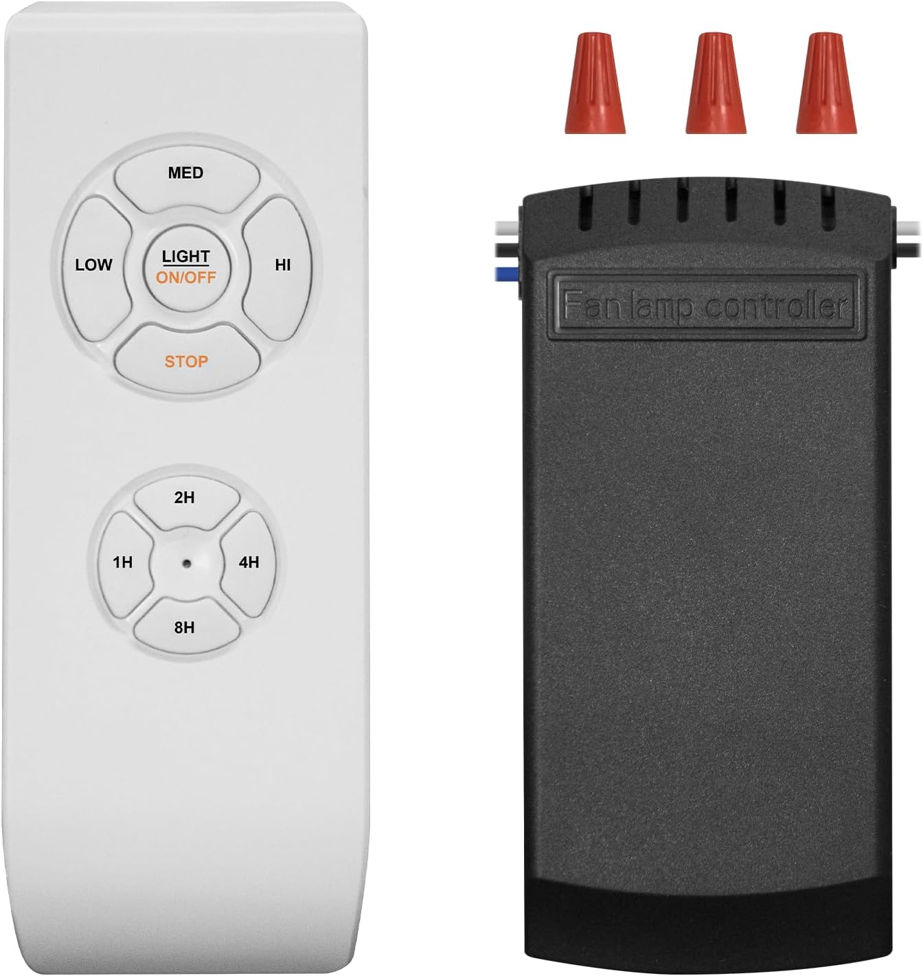 Amazon.com: LPHUMEX 3 Pcs Universal Ceiling Fan Remote Control Kits ...