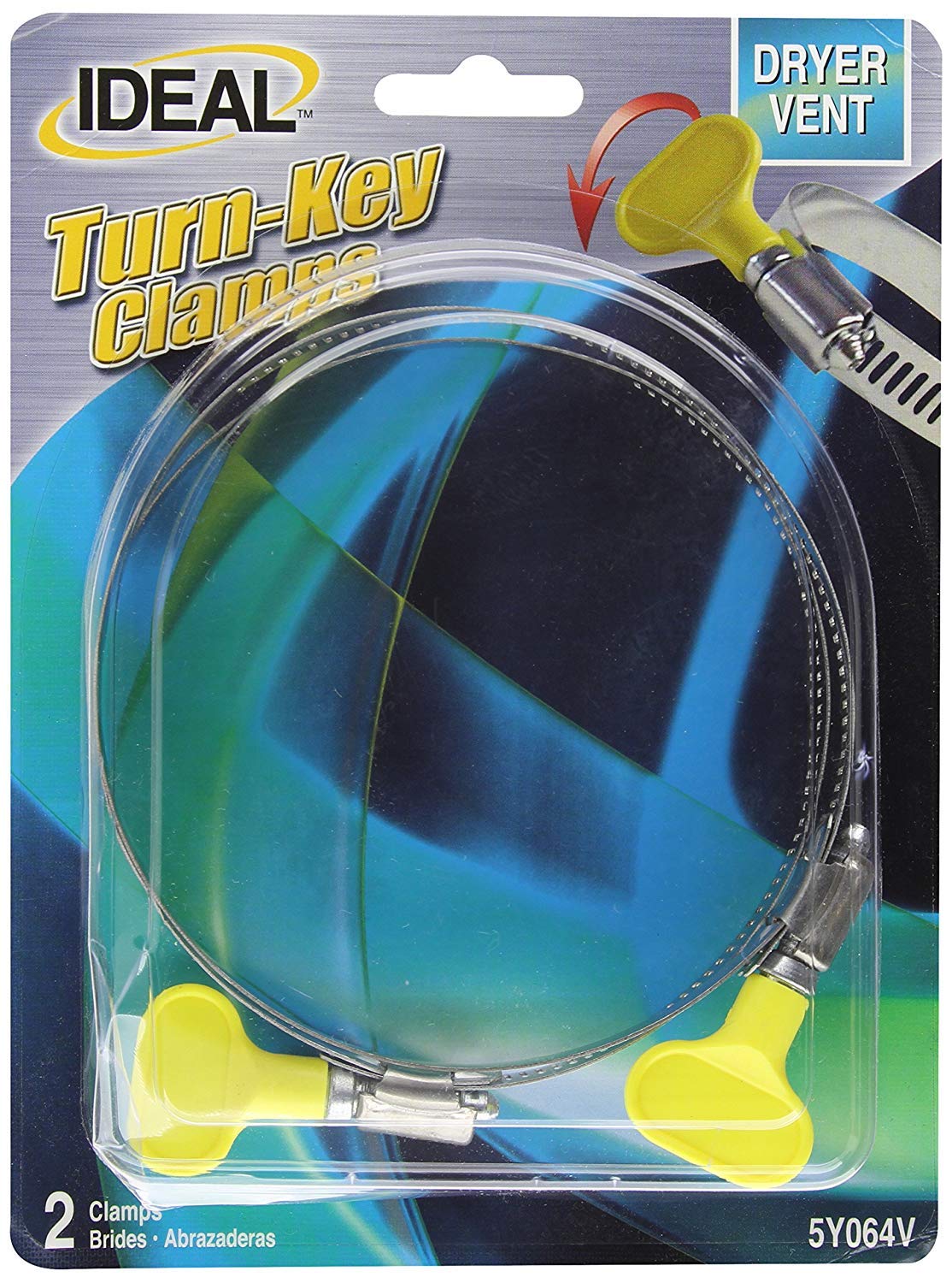 Amazon.com: Ideal Turn Key Hose Clamp Turn Key Stainless Steel Sae Size ...