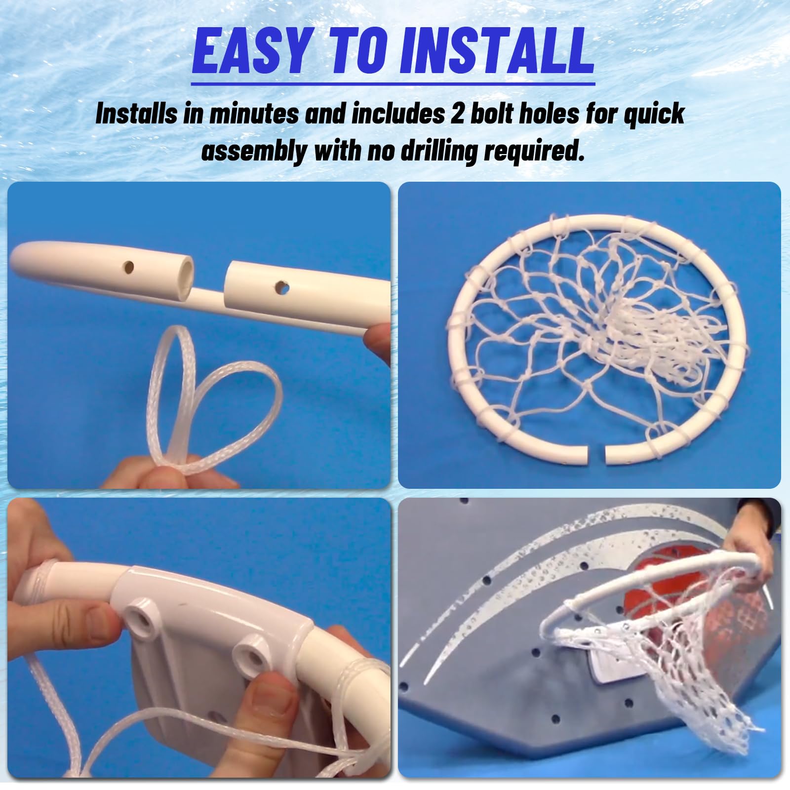 Snapklik.com : Basketball Rim Replacement For Poolmaster Splashback ...