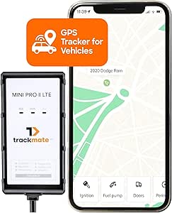 Amazon.com: TrackmateGPS Mini PRO II LTE 4G GPS Tracker for Vehicles ...