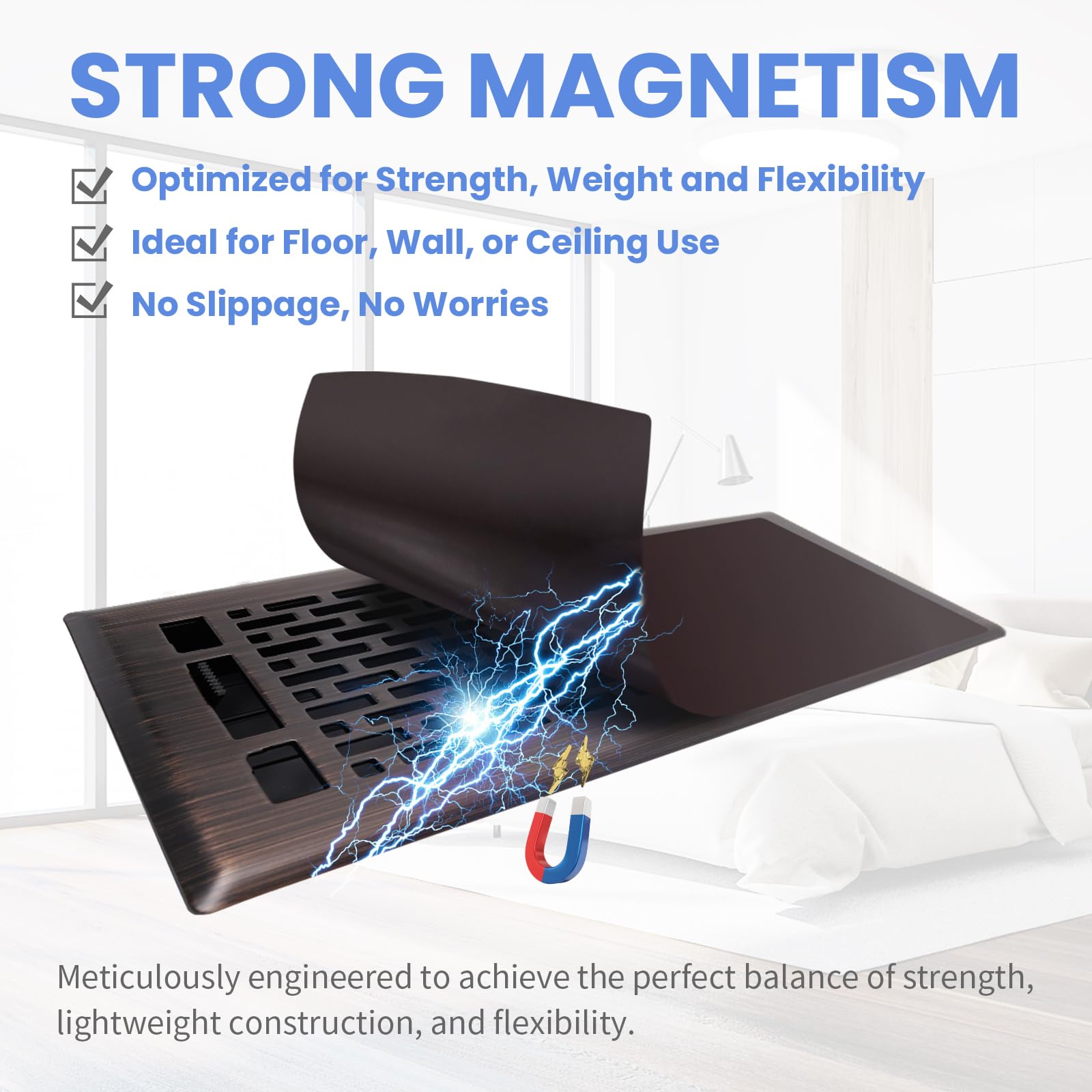 Snapklik.com : High Strength Magnetic Vent Cover For Home 5 Pack