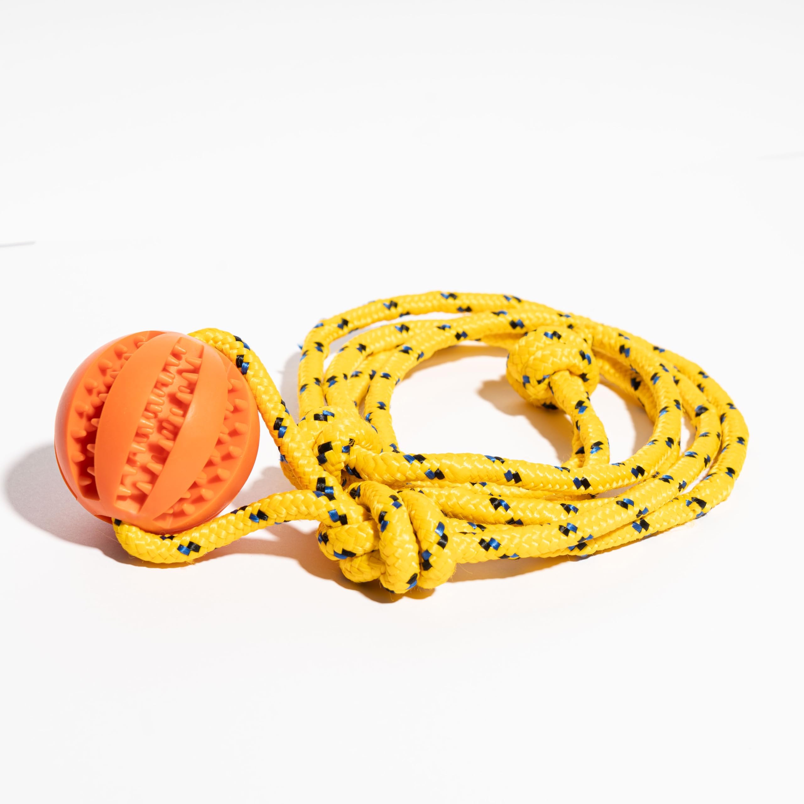 Pet Supplies : Runball Dog Rope Toy for Tug of War, Training, Fetch ...