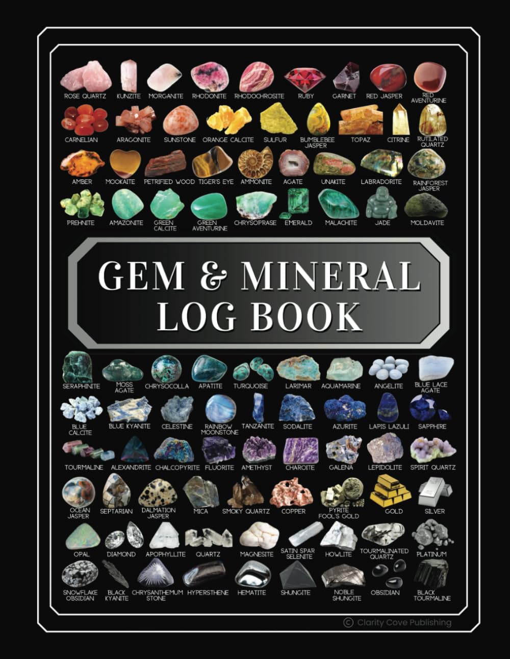 Gem & Mineral Log Book. A Journal to Identify, Document, Organize ...