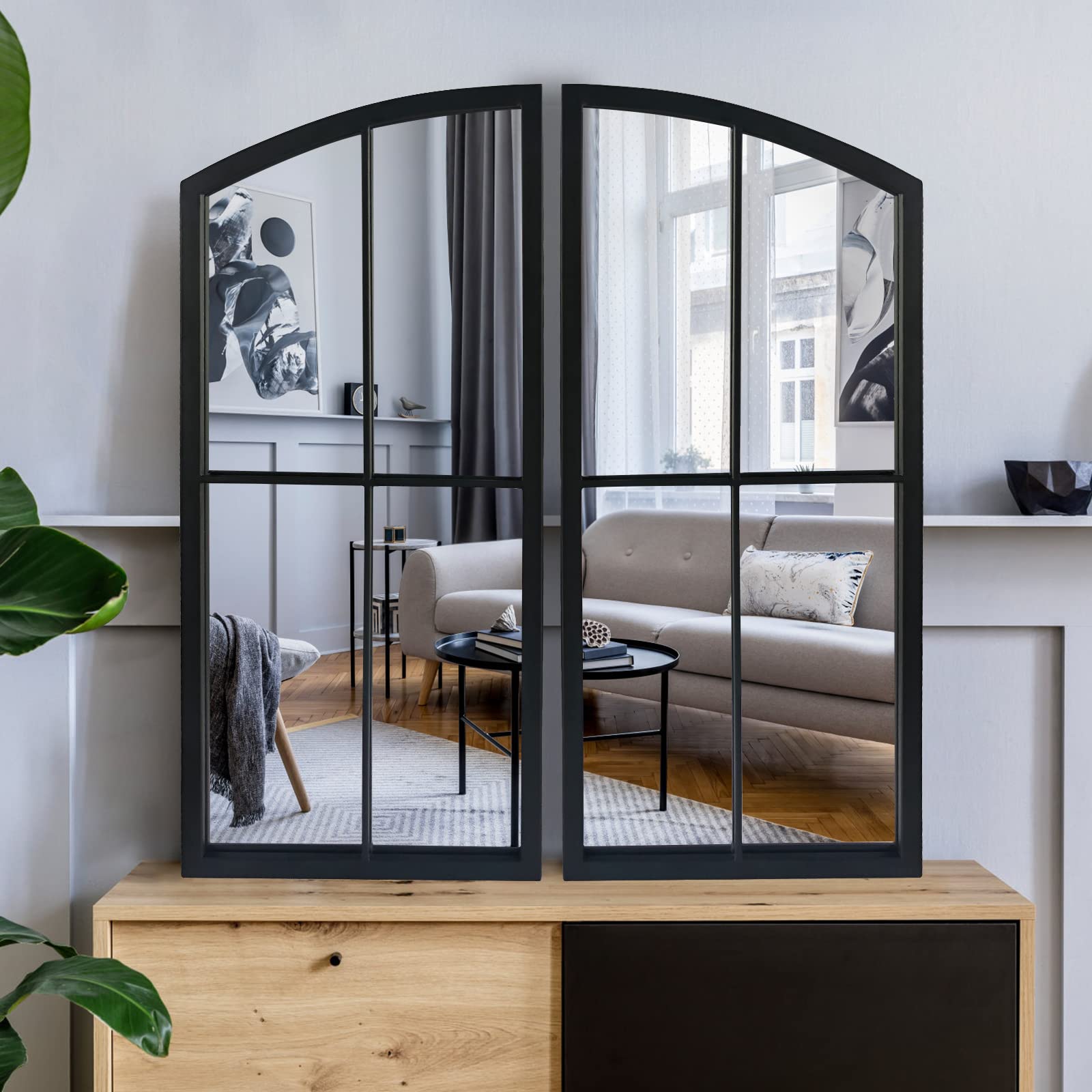 Black Farmhouse Mirror