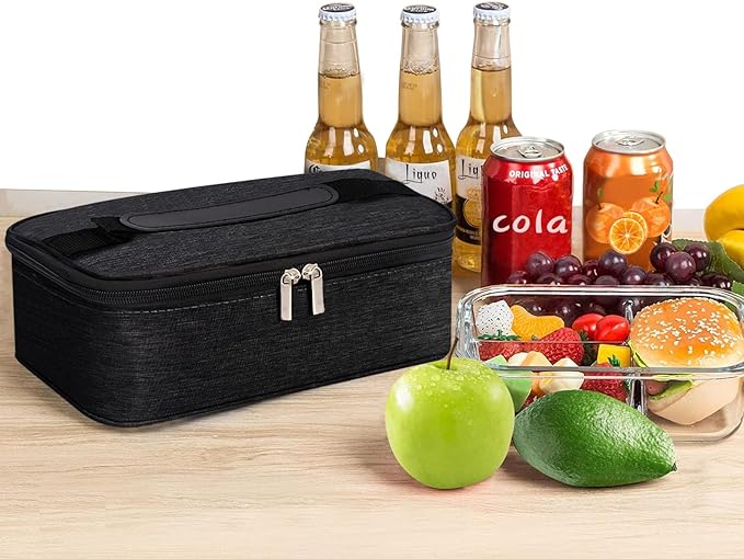 Small Lunch Bag Insulated Lunch Box for Men Women Mini Cooler Lunch ...