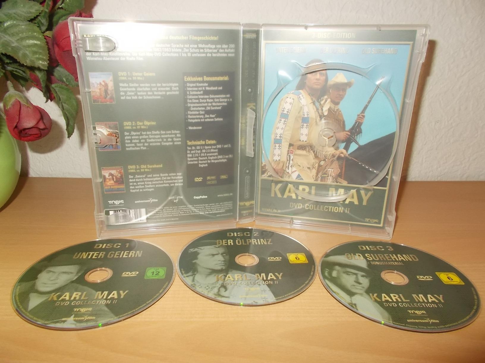 Karl May DVD-Collection 2 (Unter Geiern/Der Ölprinz/Old Surehand) (3 ...