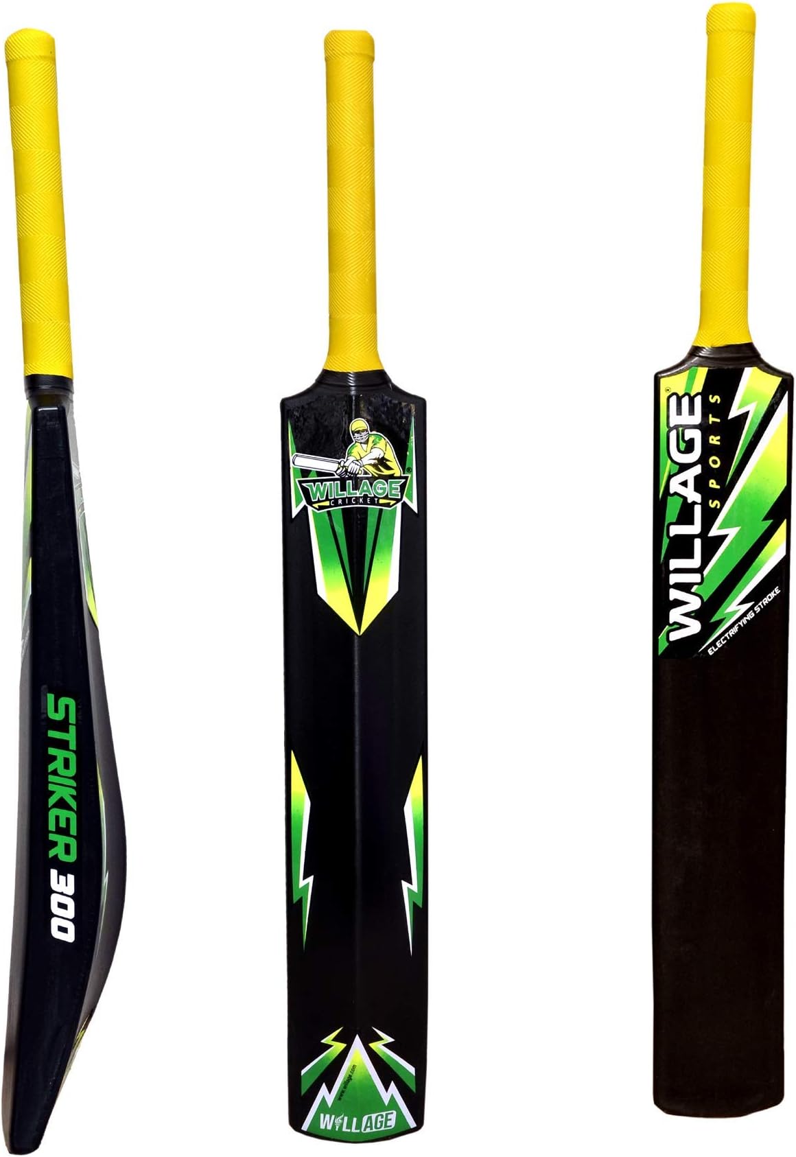Willage Plastic Bat, Plastic Cricket Bat Hard Plastic, Plastic Bat for ...