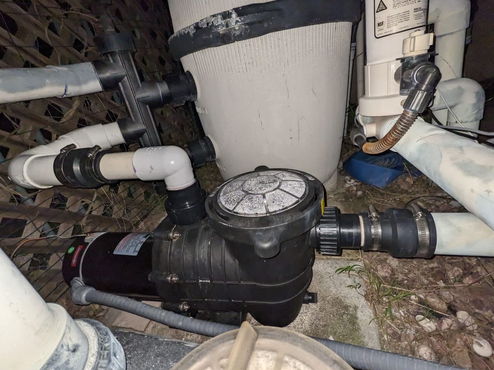 $33/mo - Finance VIVOHOME 2.0 HP 6800 GPH Powerful Self-Priming Pool ...