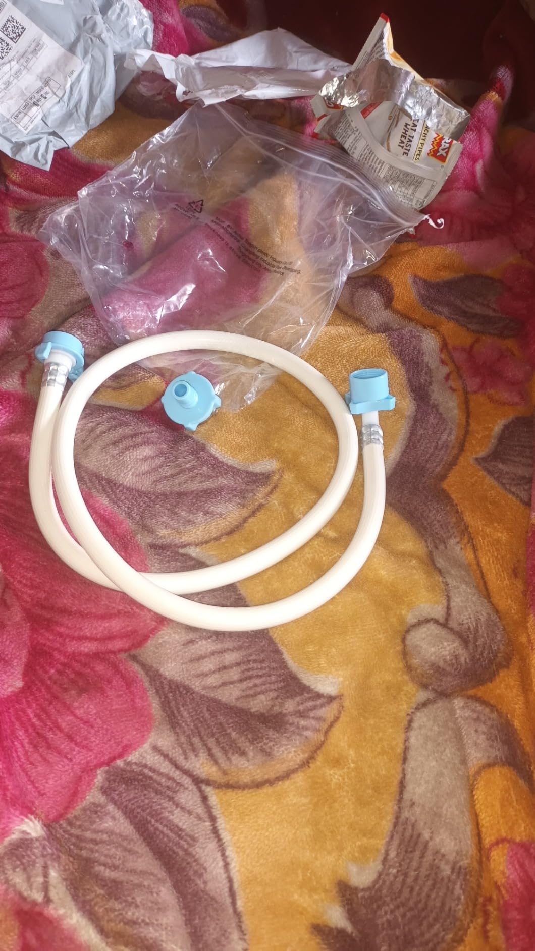 LG 1.25 Meter Flexible Washing Machine Inlet Hose water pipe, with Tap ...