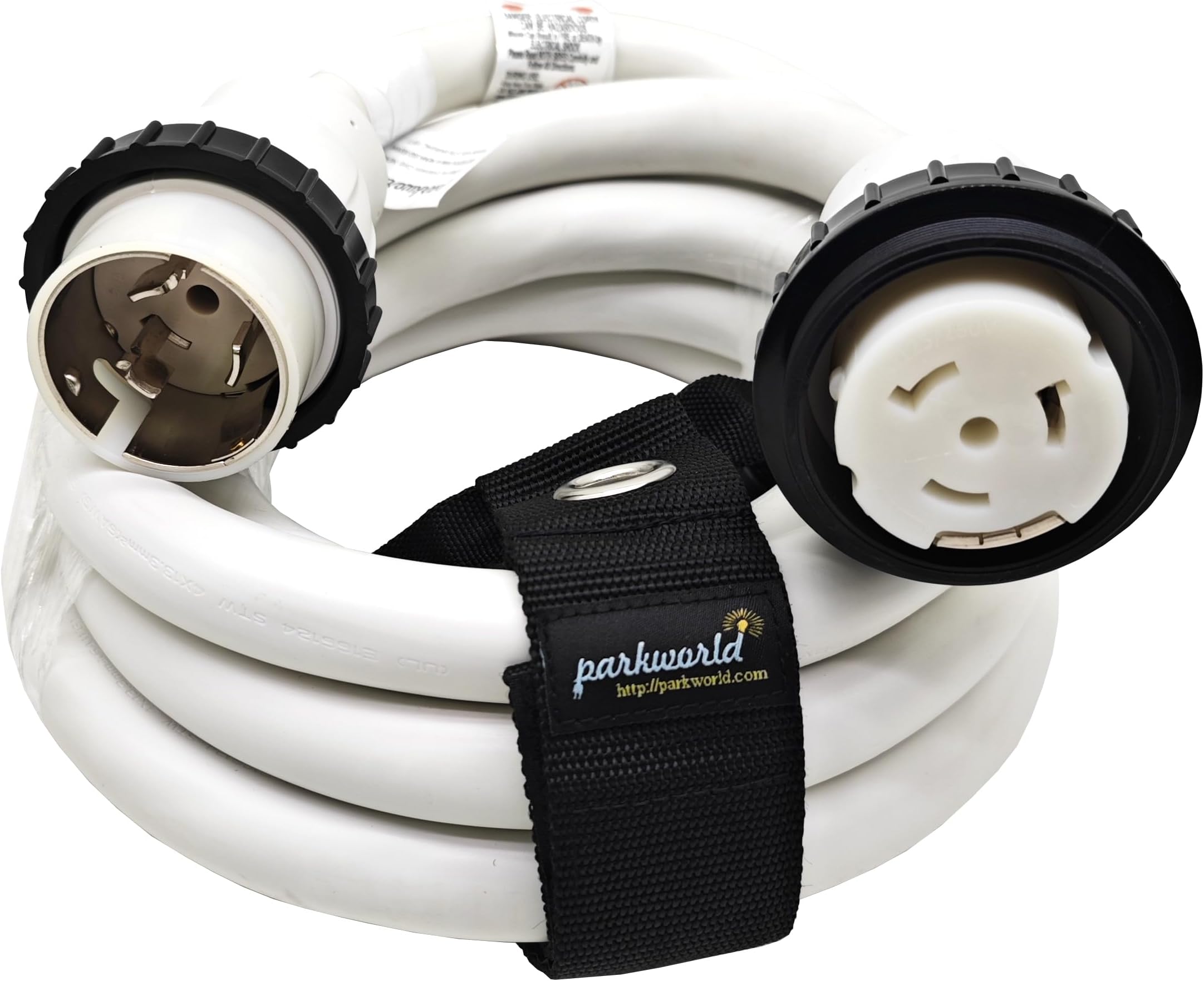 Parkworld Marine Shore Power Extension Cord 50 AMP, Marine 50amp Shore ...