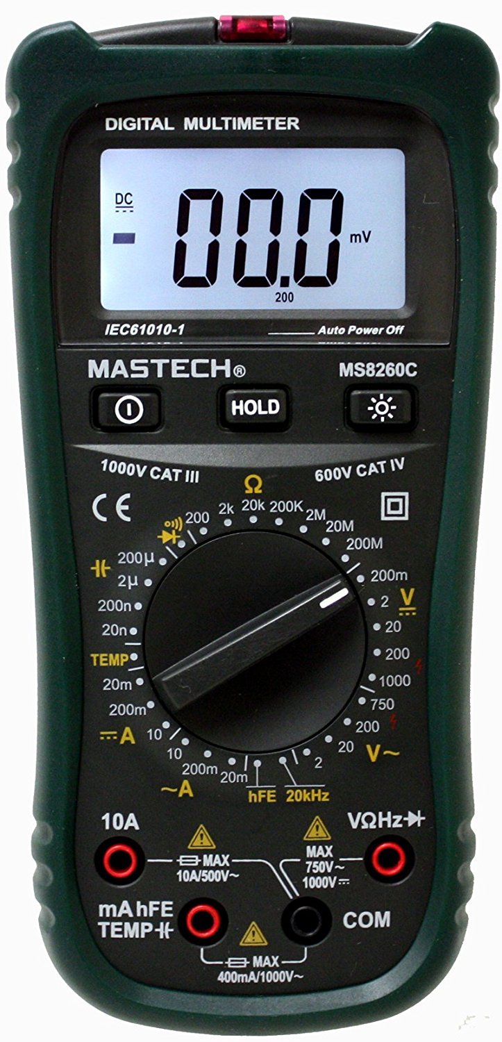 Sinometer MS8260C Digital Multimeter with Non-contact AC Voltage ...
