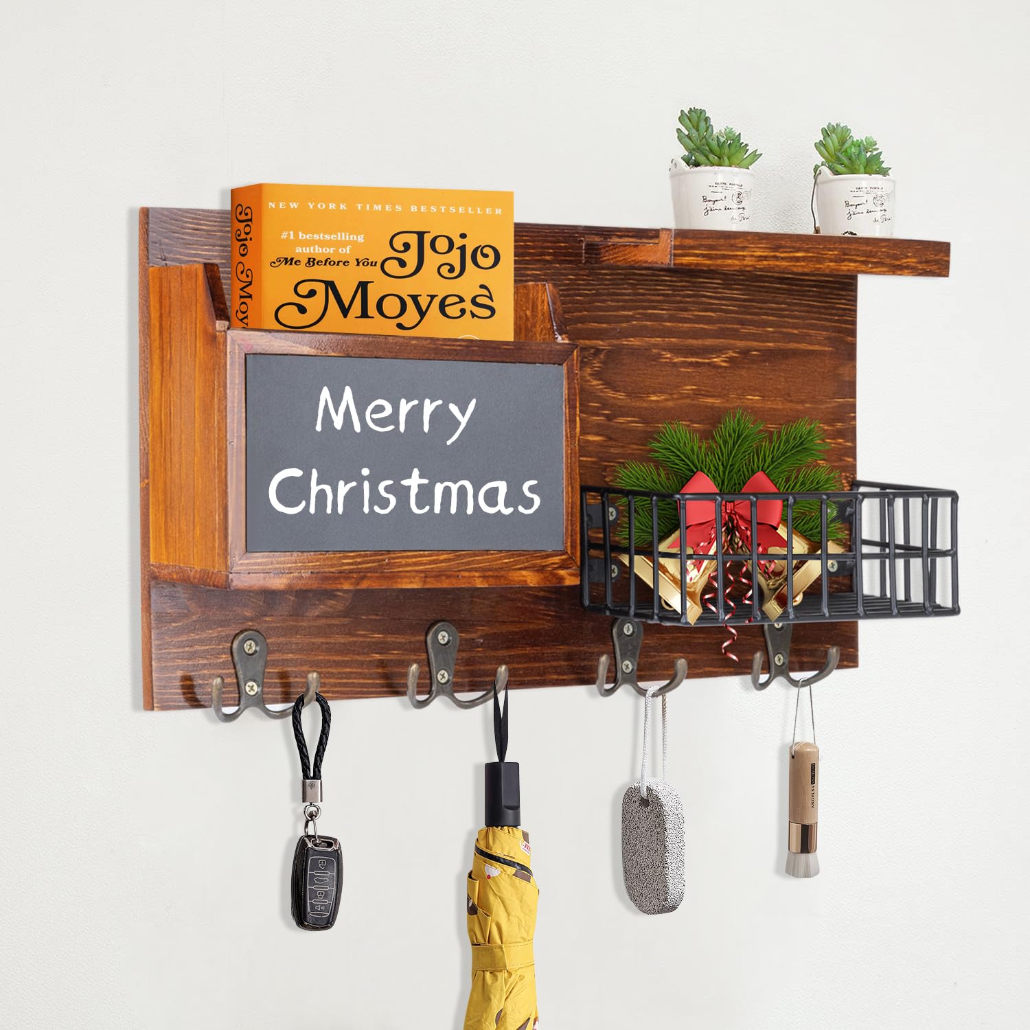 House Warming Gifts New Home,Key Holder for Wall,Wooden Key Holder and ...