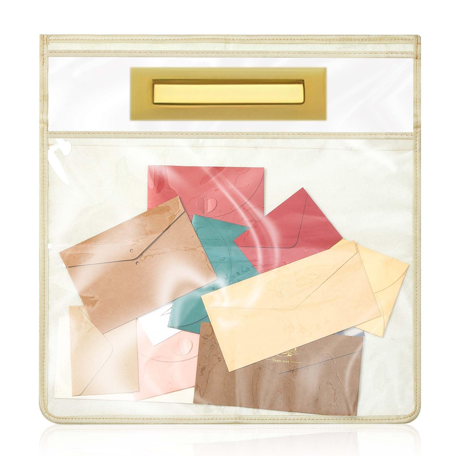 Zhanmai Mail Slot Catcher Hook and Loop Mail Catcher for Mail Slot ...