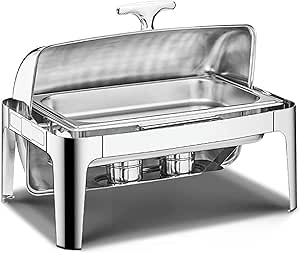 Amazon.co.jp: Buffet Server & Heater - Kitchen Utensils New Stainless ...