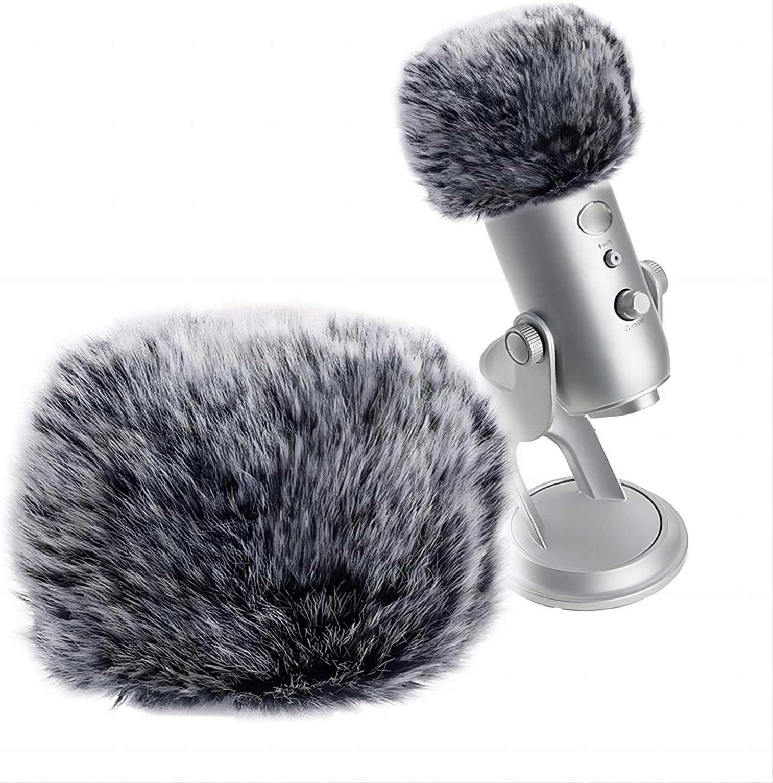 Sunkizzrs® Wind Muff Windscreen Microphone Outdoor Furry Windscreen Mic ...